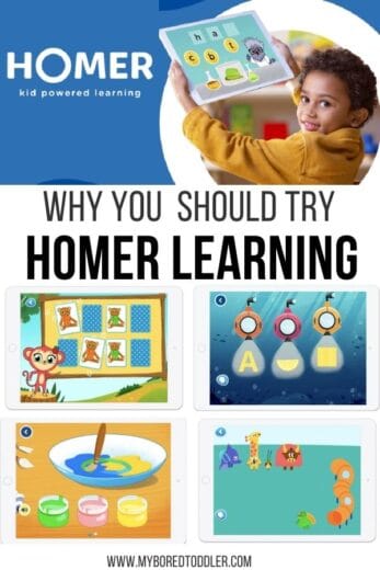 Learn with HOMER Review for toddlers (and a free trial!) - My Bored Toddler