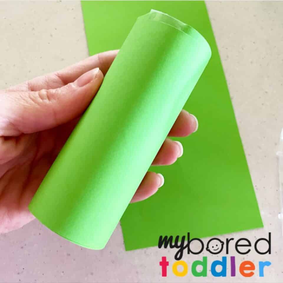 Bendy Limbed Toilet Tube Frog Craft - My Bored Toddler