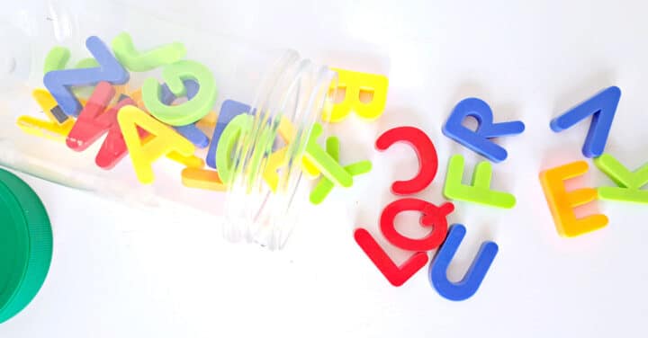 Toddler Fun With Magnetic Letters - My Bored Toddler