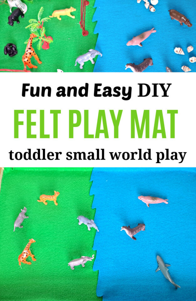 DIY Felt Play Toddler Activity - My Bored Toddler Imaginative Play!
