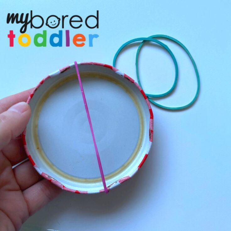 Craft Stick Banjo - My Bored Toddler Make your Own Music!
