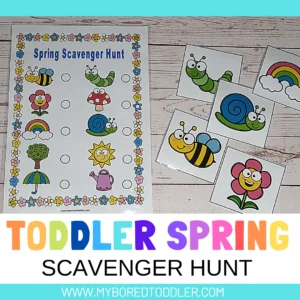 TODDLER-PRESCHOOL-SPRING-SCAVENGER-HUNT-TREASURE-HUNT - My Bored Toddler