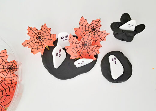 Halloween Playdough Activity for Toddlers - My Bored Toddler