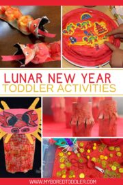 Chinese New Year / Lunar New Year Toddler Activities - My Bored Toddler