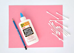 Toddler Shape Activity with Cotton Swabs - My Bored Toddler