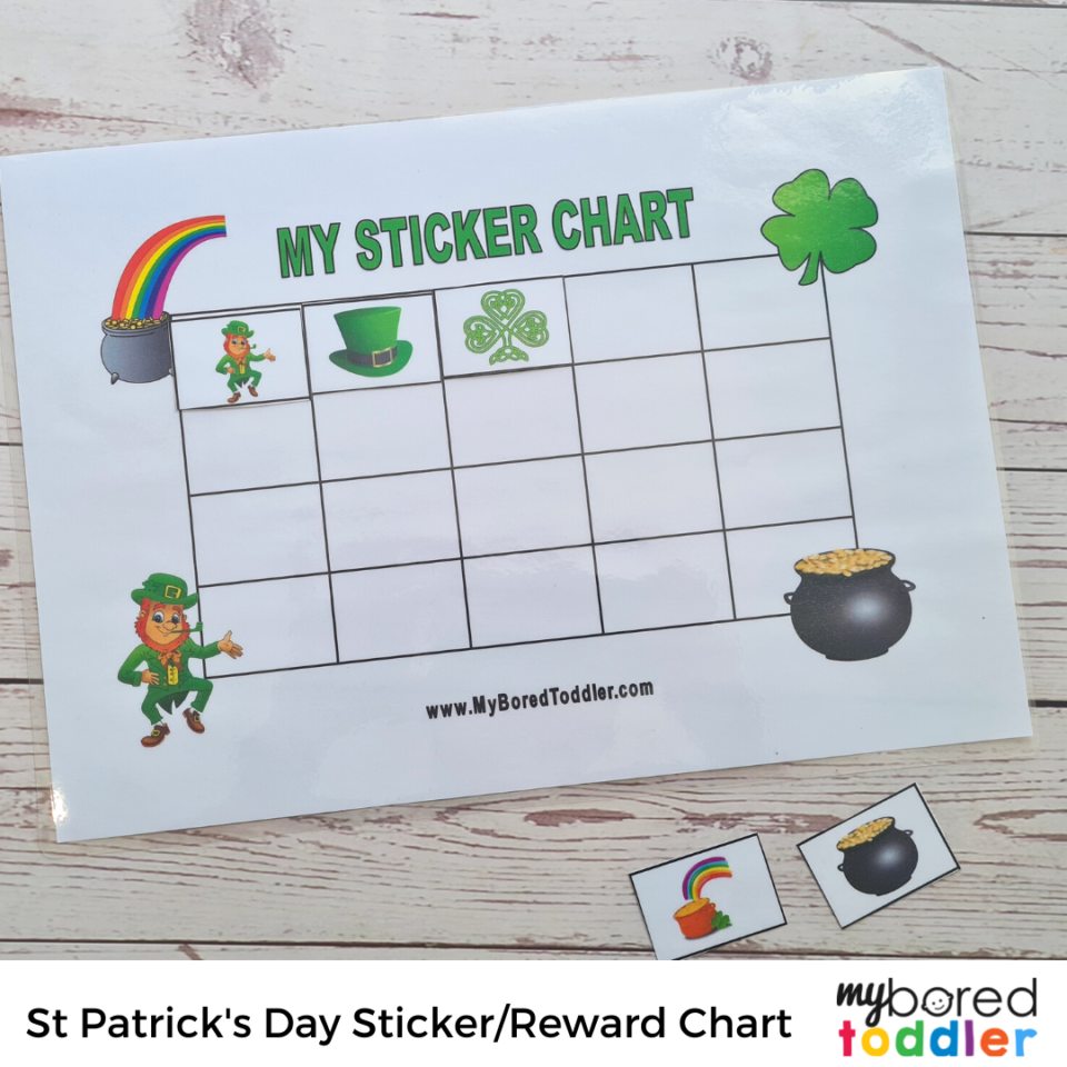 Free Printable St Patrick's Day Dab a Dot Printables for Toddlers. - My ...