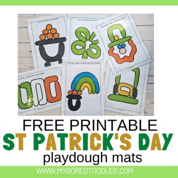 Free Printable St Patrick's Day Dab a Dot Printables for Toddlers. - My ...