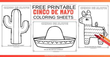 free printable cinco de mayo coloring sheets toddler preschool facebook ...