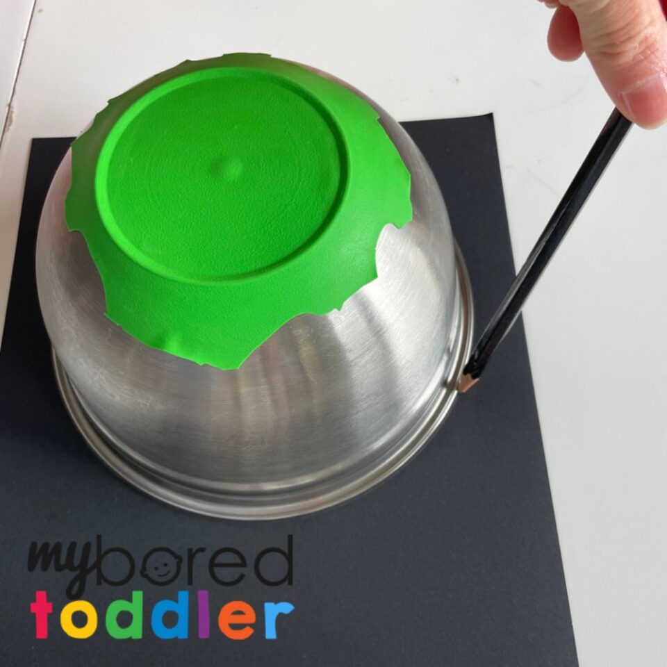 Handprint Lady Bird Craft - My Bored Toddler