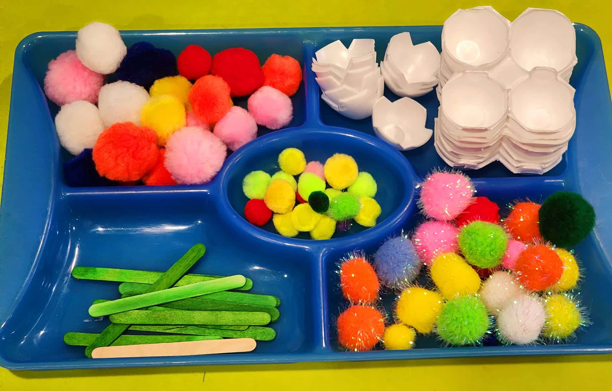 Nadia egg carton flowers 1 - My Bored Toddler