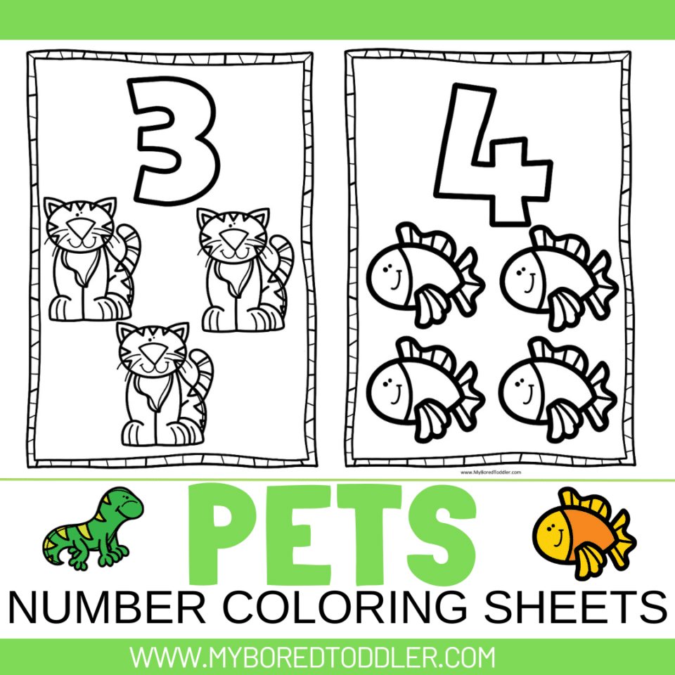 Pets Scavenger Hunt [FREE PRINTABLE] - My Bored Toddler
