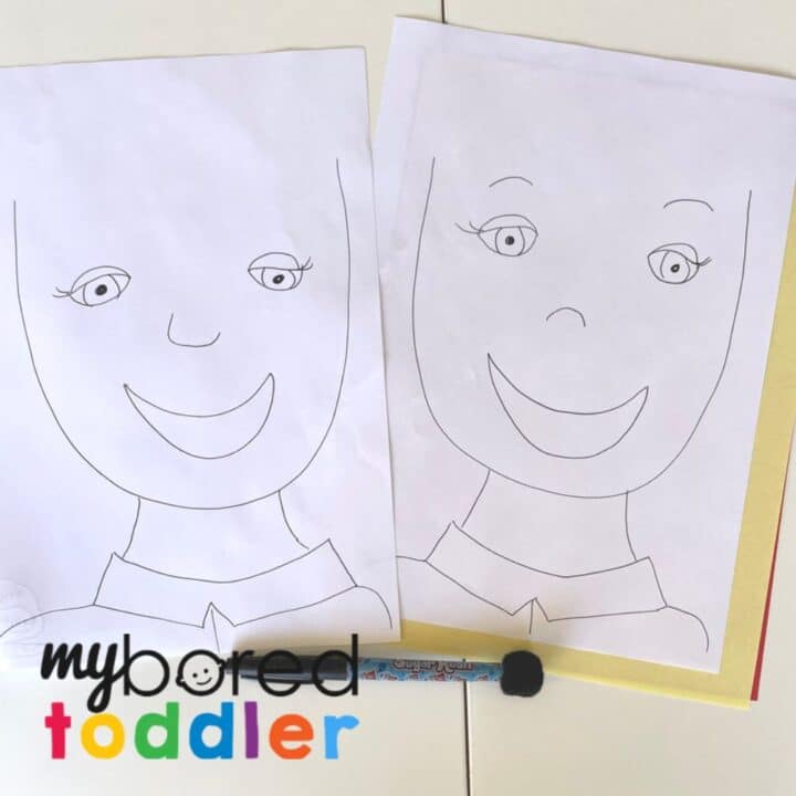 Scissor Skills Hair Cuts - My Bored Toddler