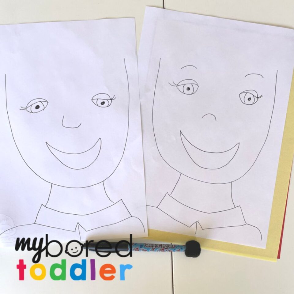 Scissor Skills Hair Cuts - My Bored Toddler