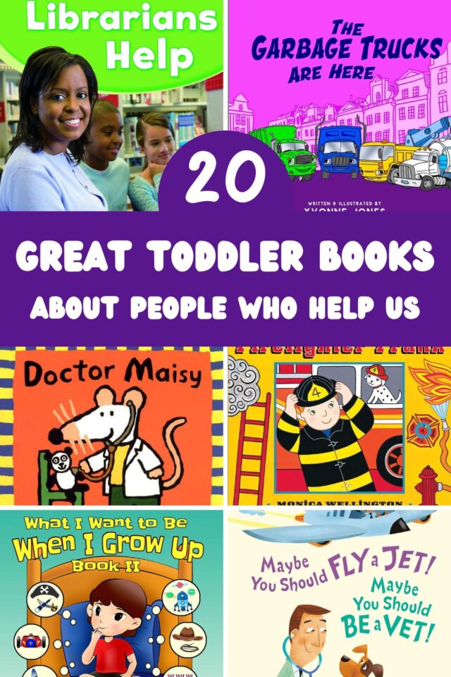 20 Toddler Books About People Who Help Us - My Bored Toddler