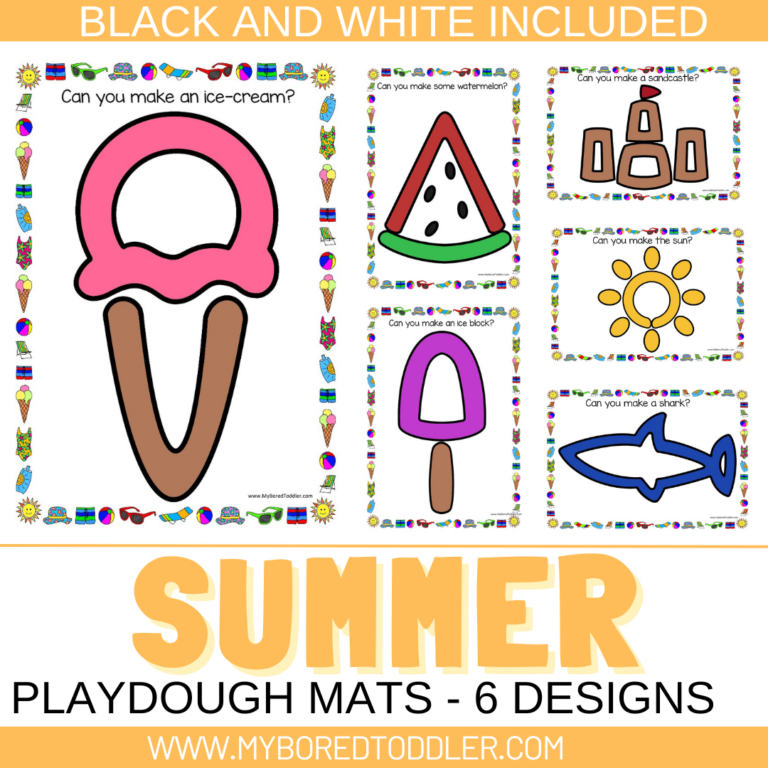 SUMMER | Weekly Toddler Activity Plan - My Bored Toddler
