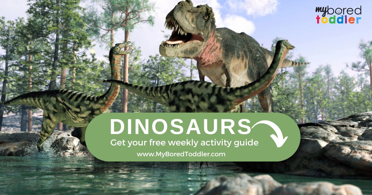 DINOSAURS | Toddler Weekly Activity Plan - My Bored Toddler