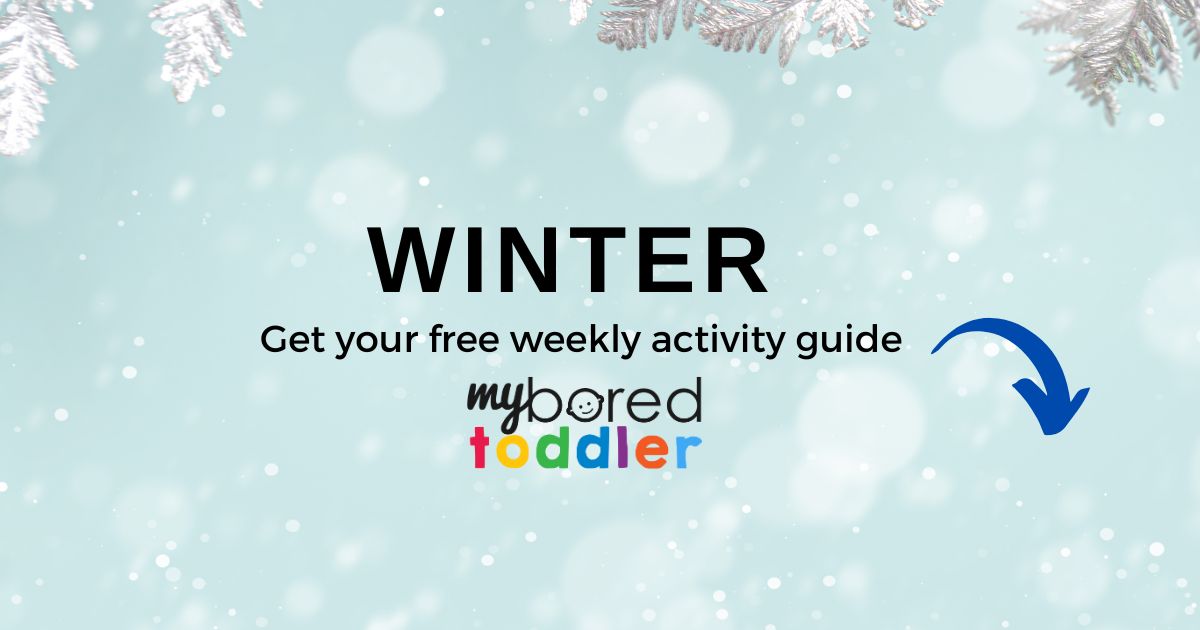 WINTER | Weekly Toddler Activity Plan - My Bored Toddler