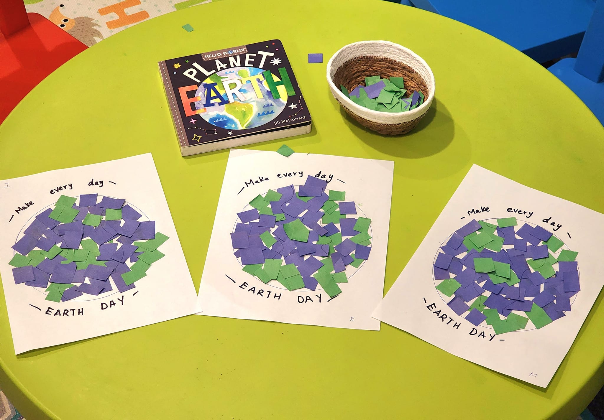 Earth Day Collage - shared by Nadia (9) - My Bored Toddler