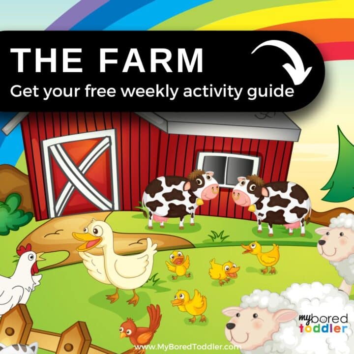 FARM | Toddler Weekly Activity Guide - My Bored Toddler