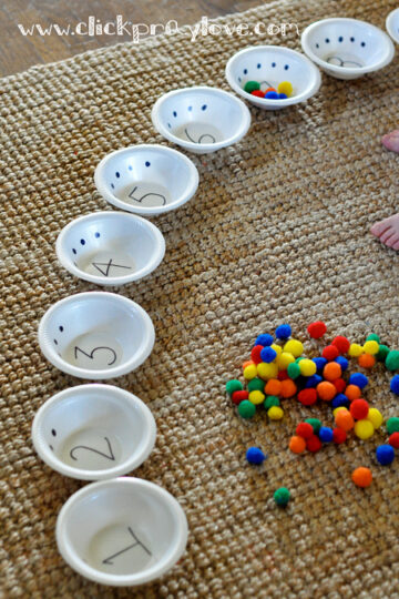 NUMBERS | Toddler Weekly Activity Plan - My Bored Toddler