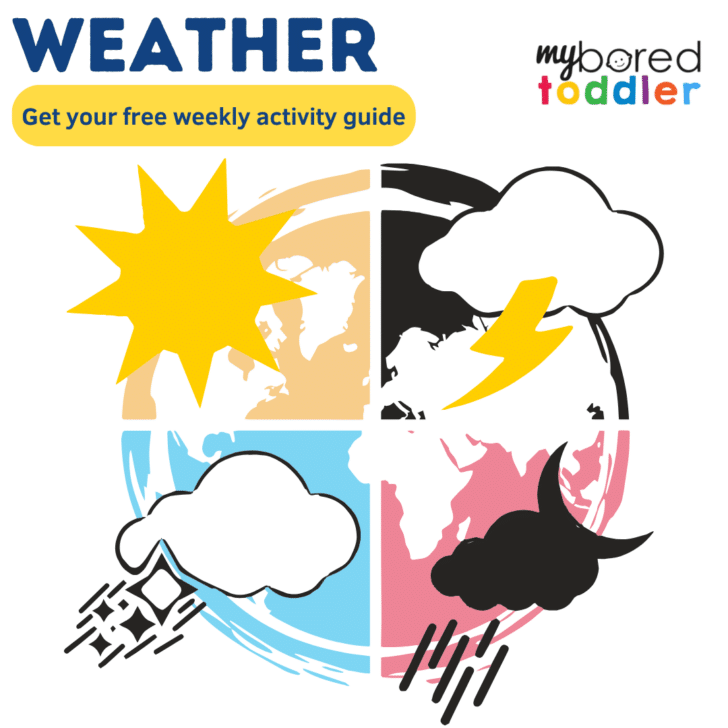 WEATHER | Toddler Weekly Activity Plan - My Bored Toddler