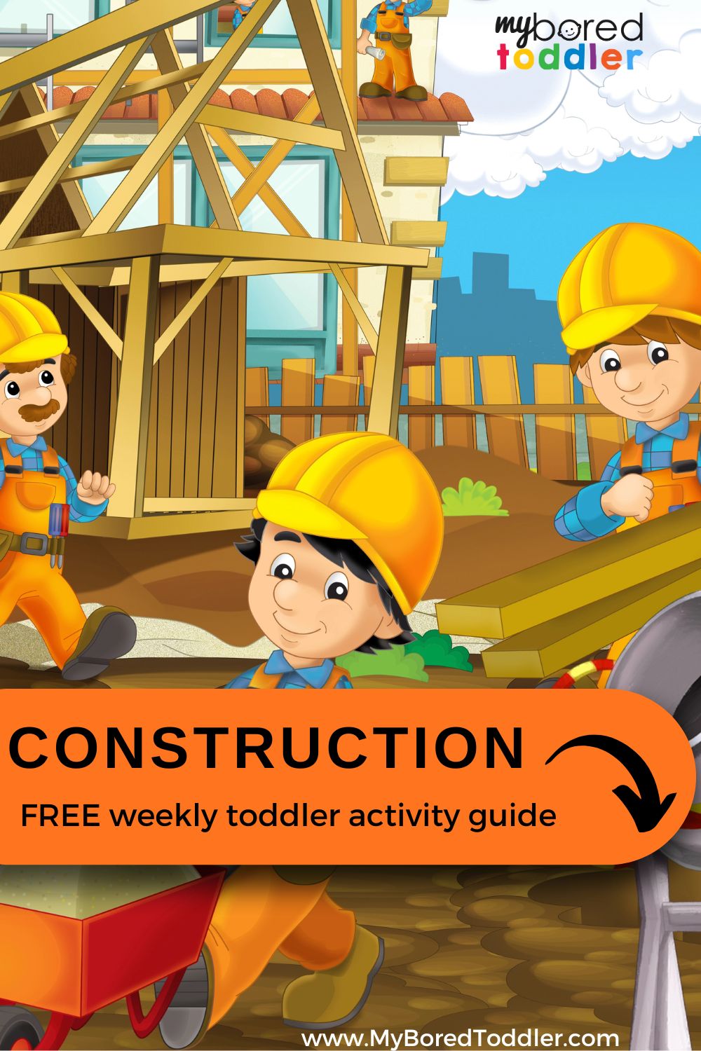 construction toddler weekly activity plan pinterest - My Bored Toddler