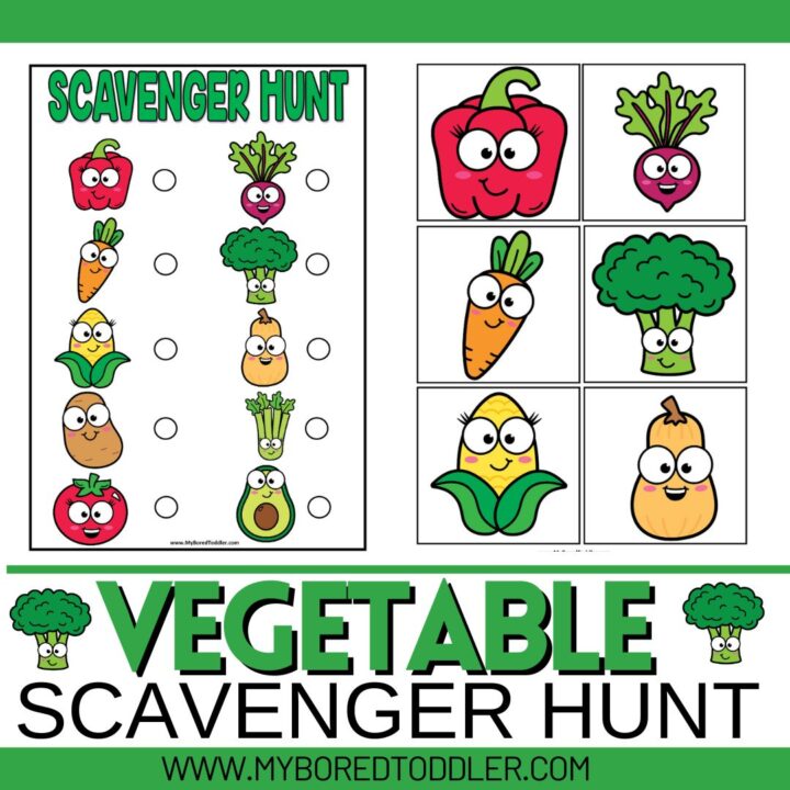 FRUIT & VEG | Weekly Toddler Activity Plan - My Bored Toddler