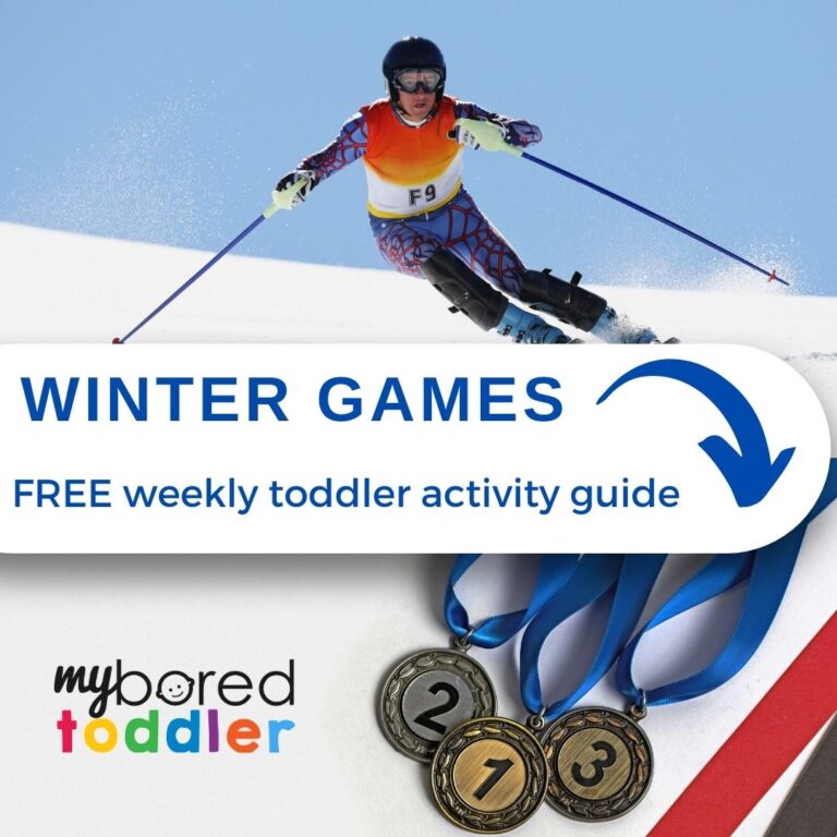 Winter Games - Toddler Weekly Plan - My Bored Toddler